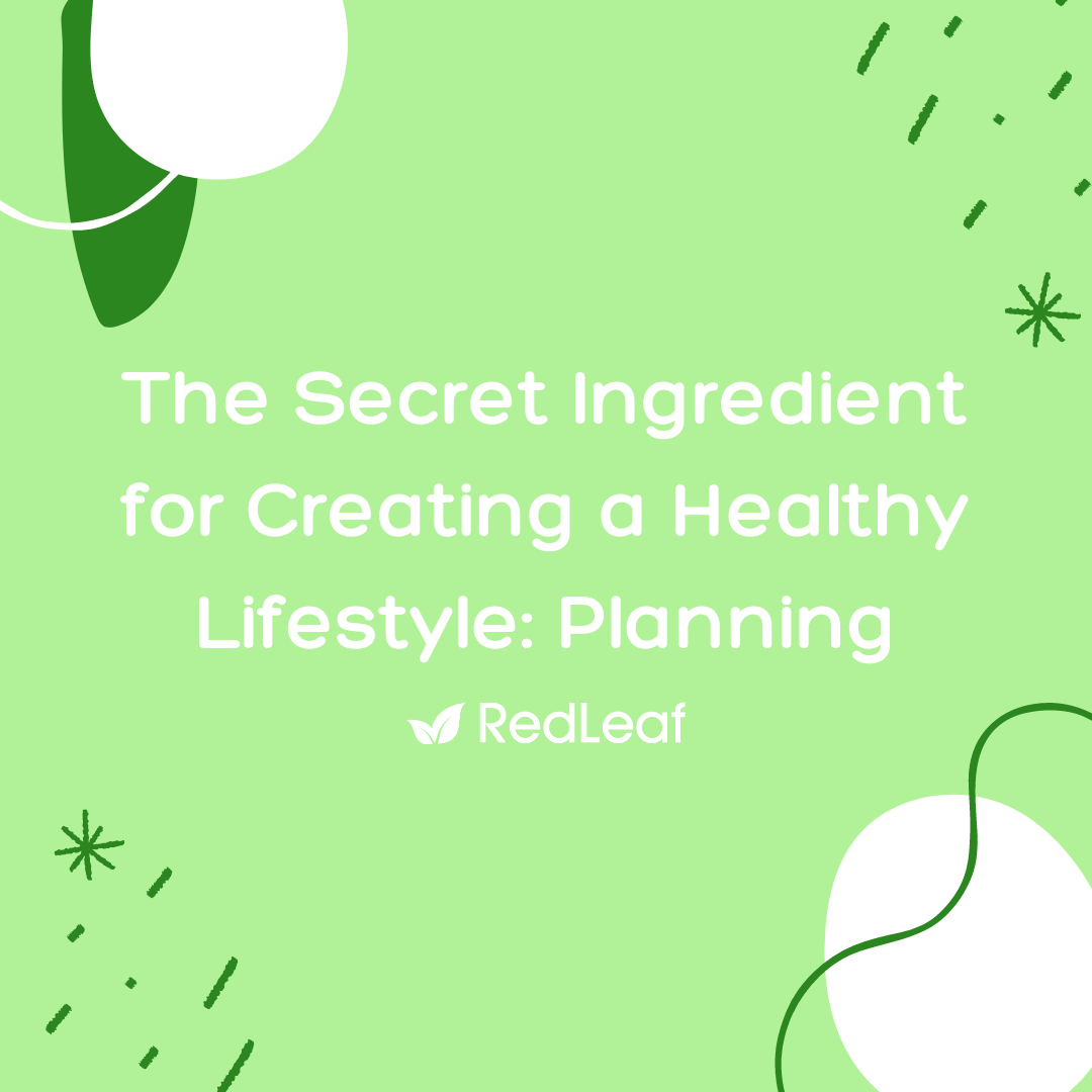 How to Create a Healthy Routine: Planning - Red Leaf Nutrition